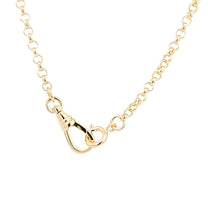 14k Rolo Chain With Charm Clip – Didi Rose Jewelry